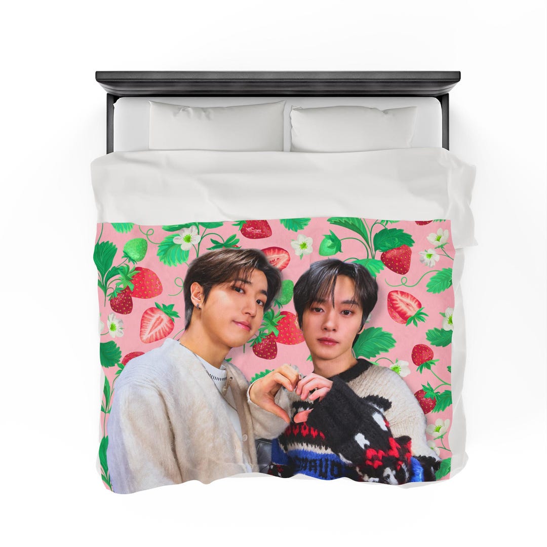 Skz Han Lee Know Plush Blanket, Stray Kids Minsung Kpop Blanket, Stray ...