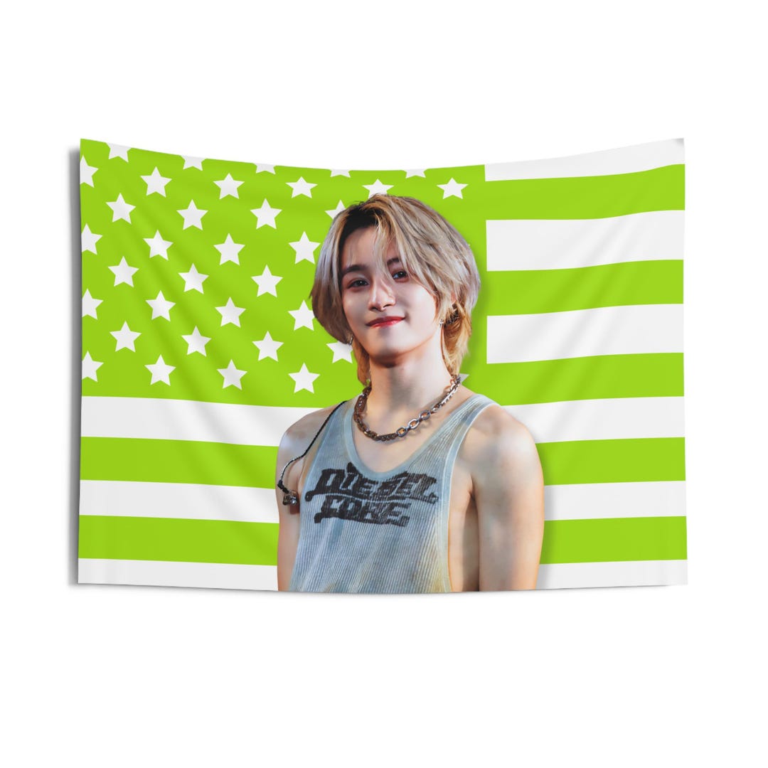 Nct Wayv Yangyang America Flag Banner, Nct Wayv Members Kpop Flag, Nct ...