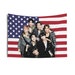 Riize Members Flag Banner, Riize Group Photo American Flag Tapestry ...