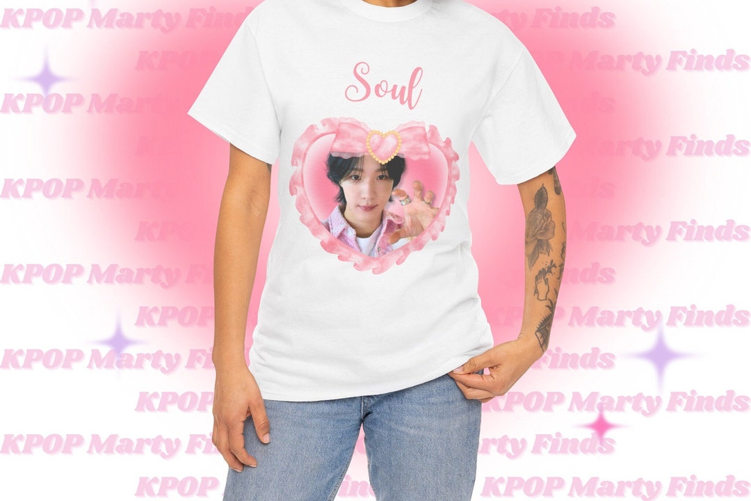 P1harmony Soul Black Hair Shirt, P1h Soul Coquette Bow Kpop Bootleg ...