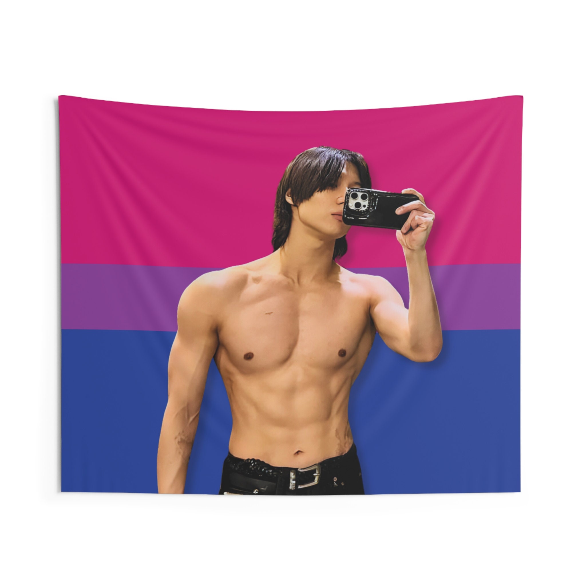 SHINEE Taemin Gym Selfie Flag Banner, SHINEE Taemin Kpop American Flag ...