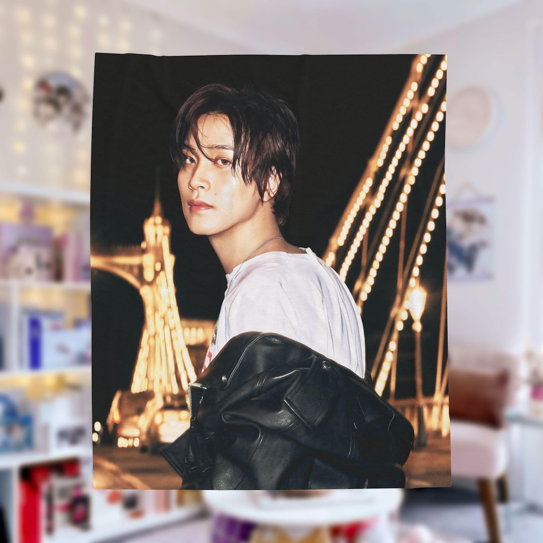 Nct 127 Haechan Taste Plush Blanket, Nct Custom Kpop Blanket, Nct Tour ...