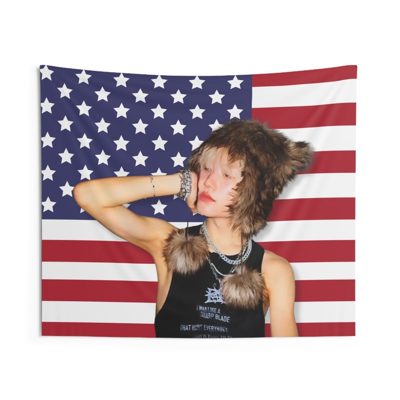 P1HARMONY Jongseob America Flag, P1harmony Tour 2024 Kpop Flag ...