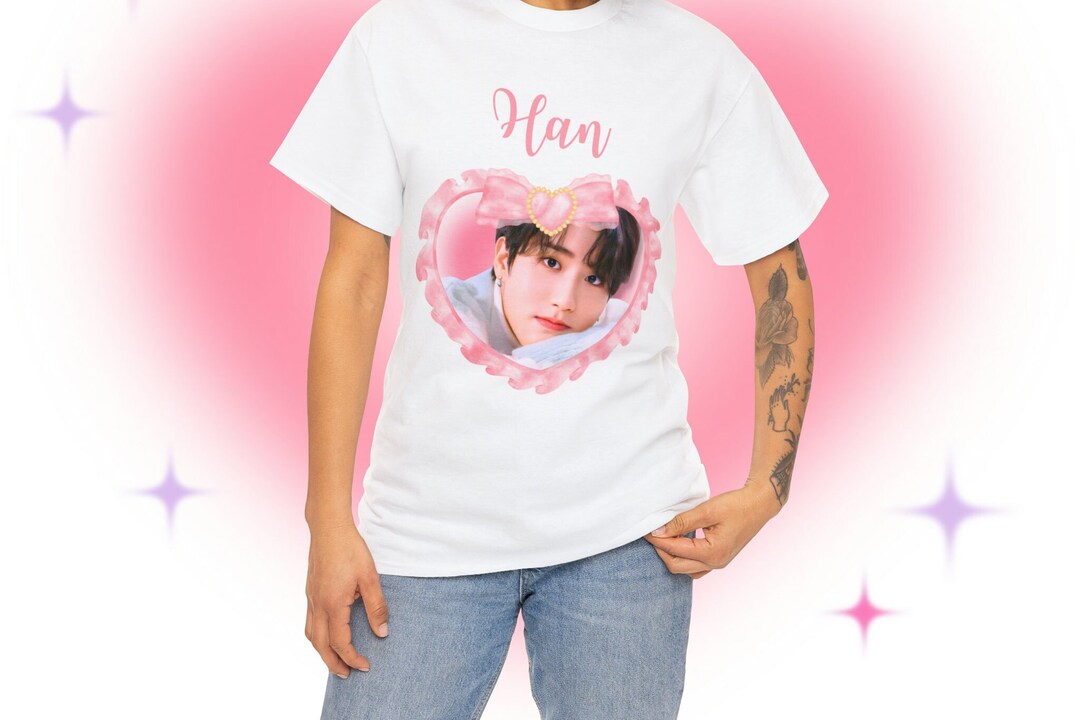 STRAY KIDS Han Jisung Coquette Bow Kpop Shirt, Skz 2024 Tour Merch ...