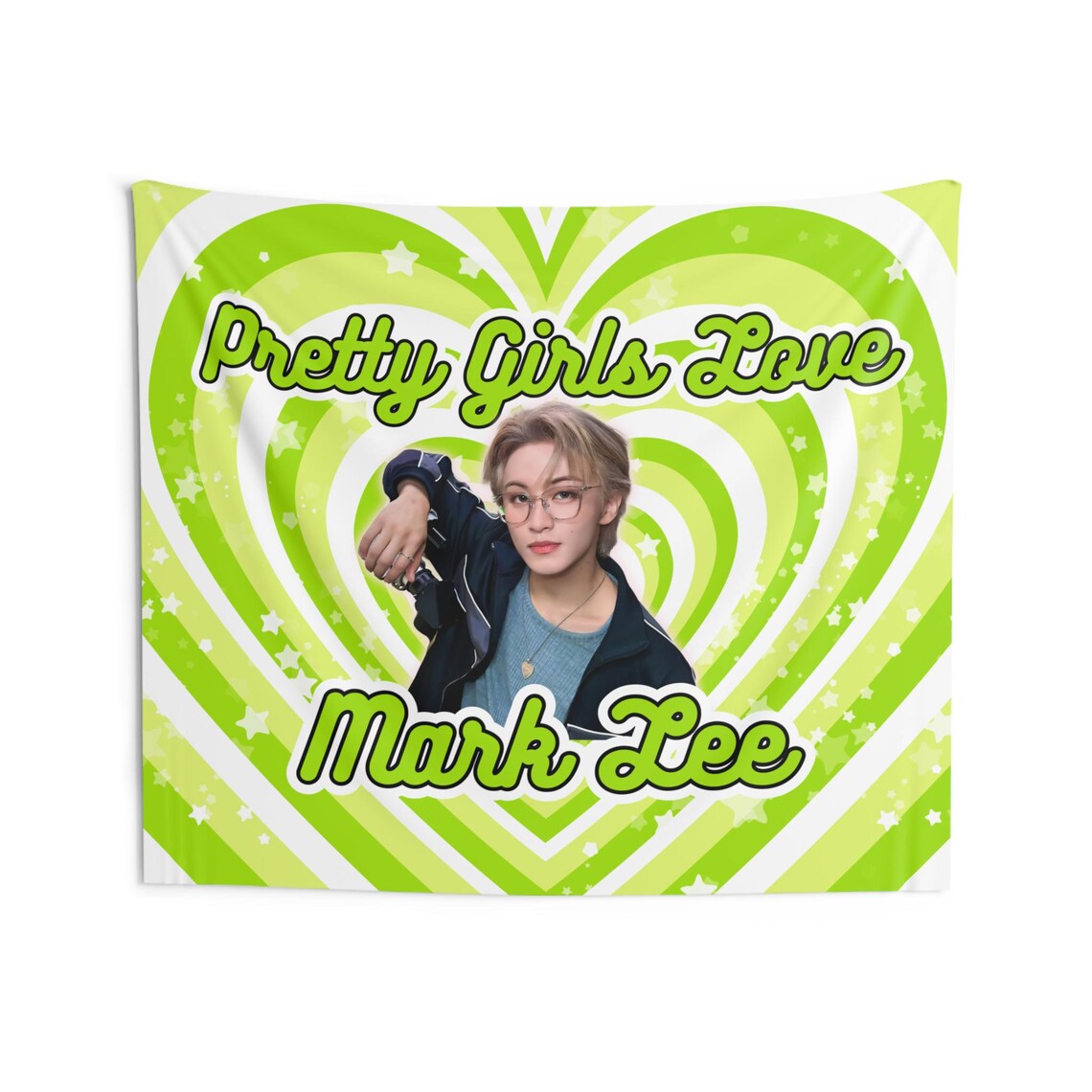 Nct 127 Mark Pretty Girls Concert Banner, Nct 127 Tour 2025 Kpop Flag ...