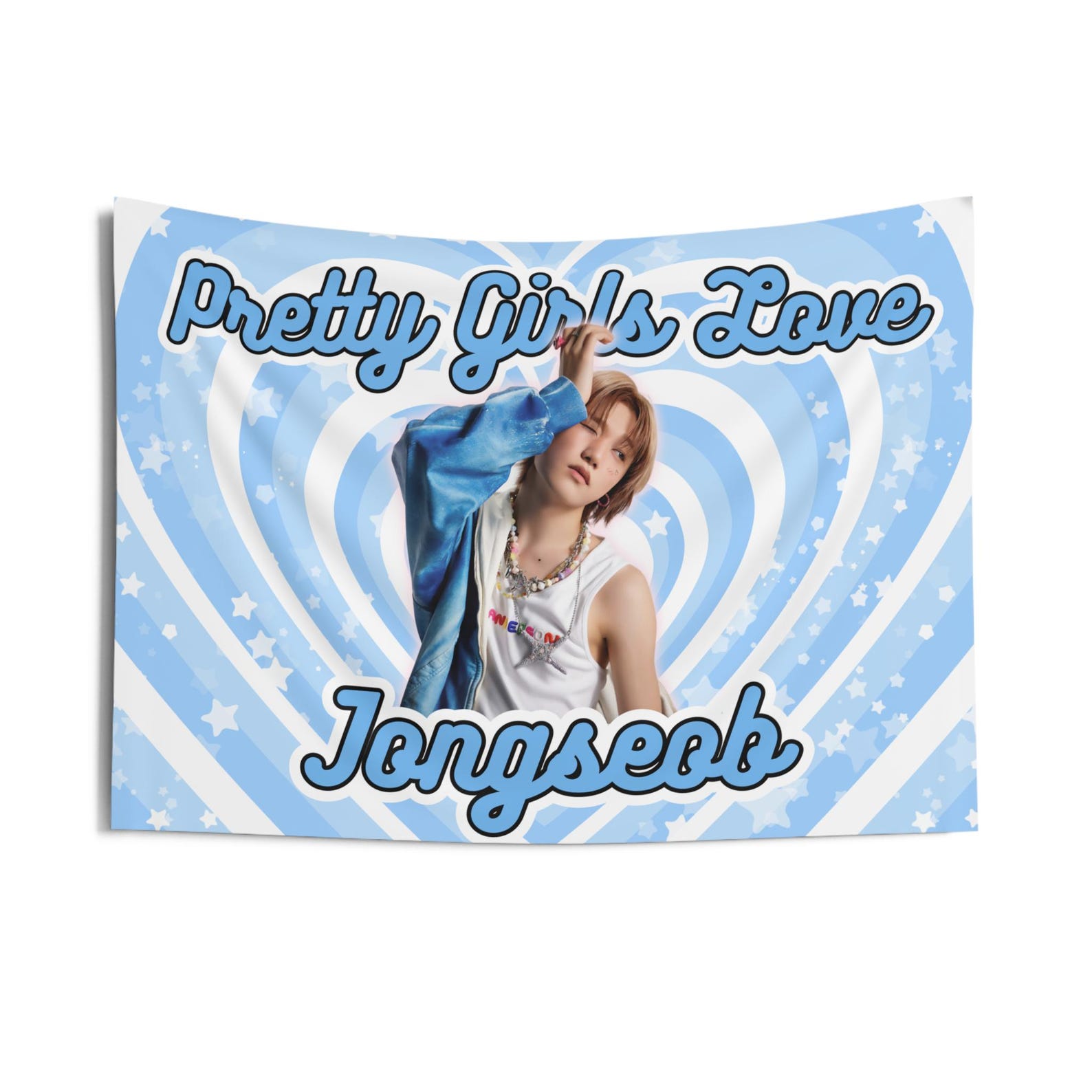 P1harmony Jongseob Pretty Girls Concert Banner, P1harmony Members Kpop ...