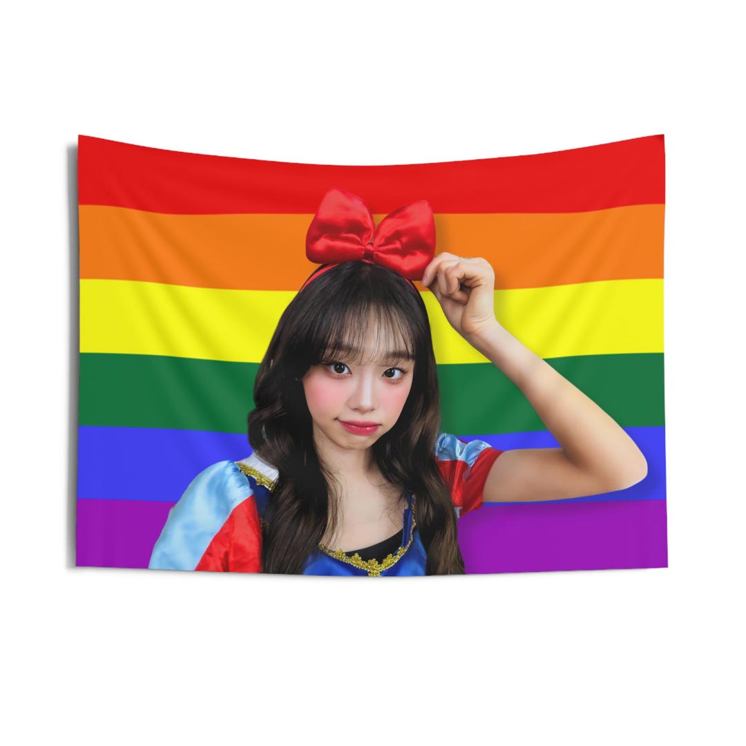 Kpop Chuu Halloween Pride Gay Flag Banner, Chuu Kpop Flag, Chuu Tour ...