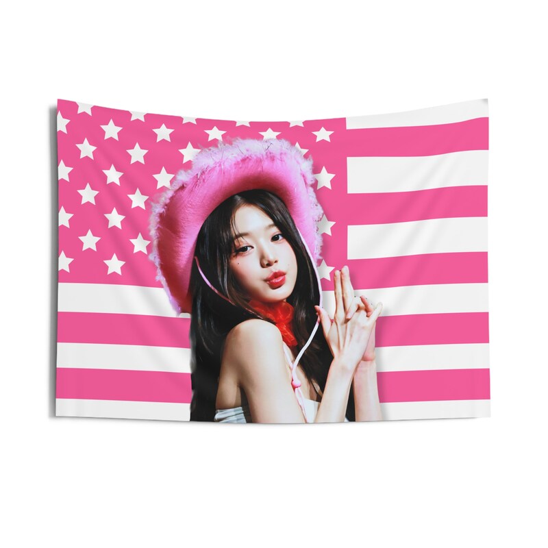 Pink Custom American Flag - Etsy