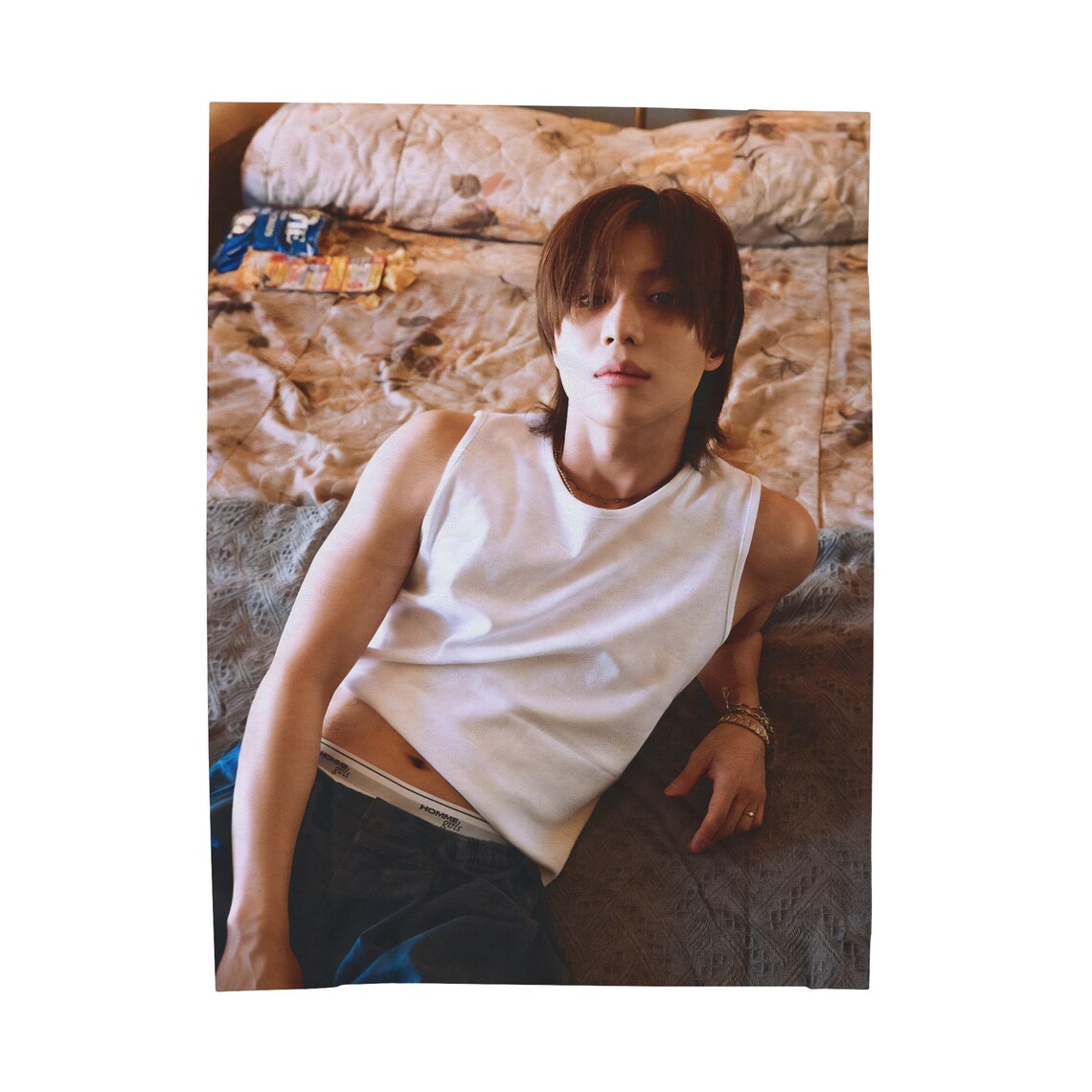 Shinee Taemin Metamorph Plush Blanket, Guilty Taemin Kpop Blanket, Lee ...