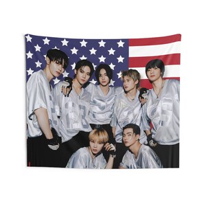 Riize Members Complete Flag Banner, Riize Fancon 2024 Kpop Flag, Siren ...