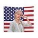 IU Concert America Flag Banner, Blonde IU Tour Kpop Flag Tapestry, IU ...