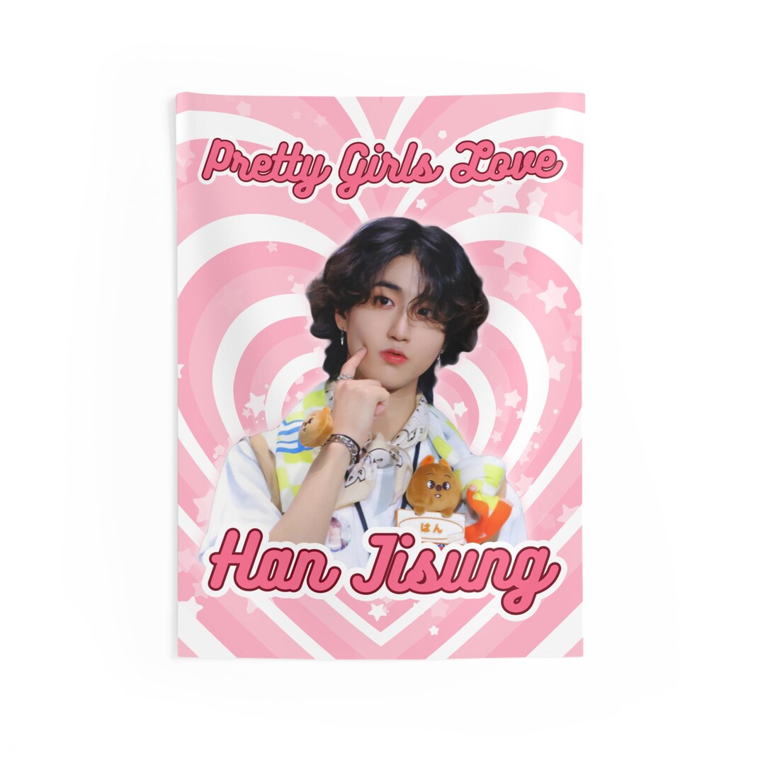 Skz Han Jisung Pretty Girls Concert Banner, Stray Kids Members Kpop ...
