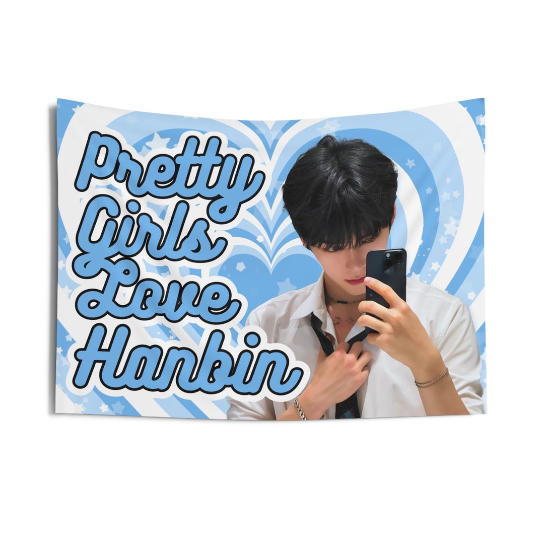 Zb1 Hanbin Tie Pretty Girls Banner, Zerobaseone Members Kpop Flag, Zb1 ...