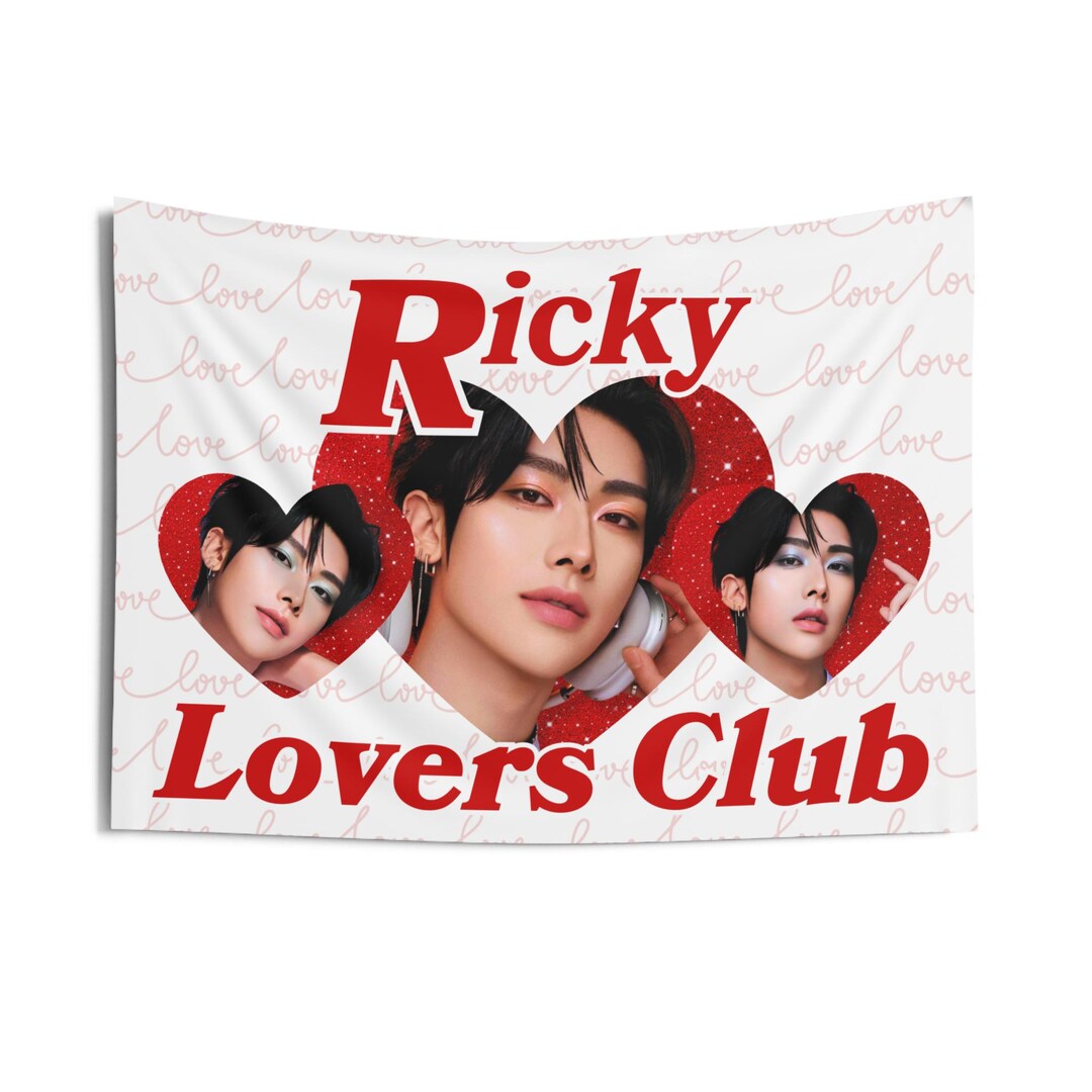 Zb1 Ricky Lovers Club Concert Banner, Zerobaseone Members Kpop Flag ...