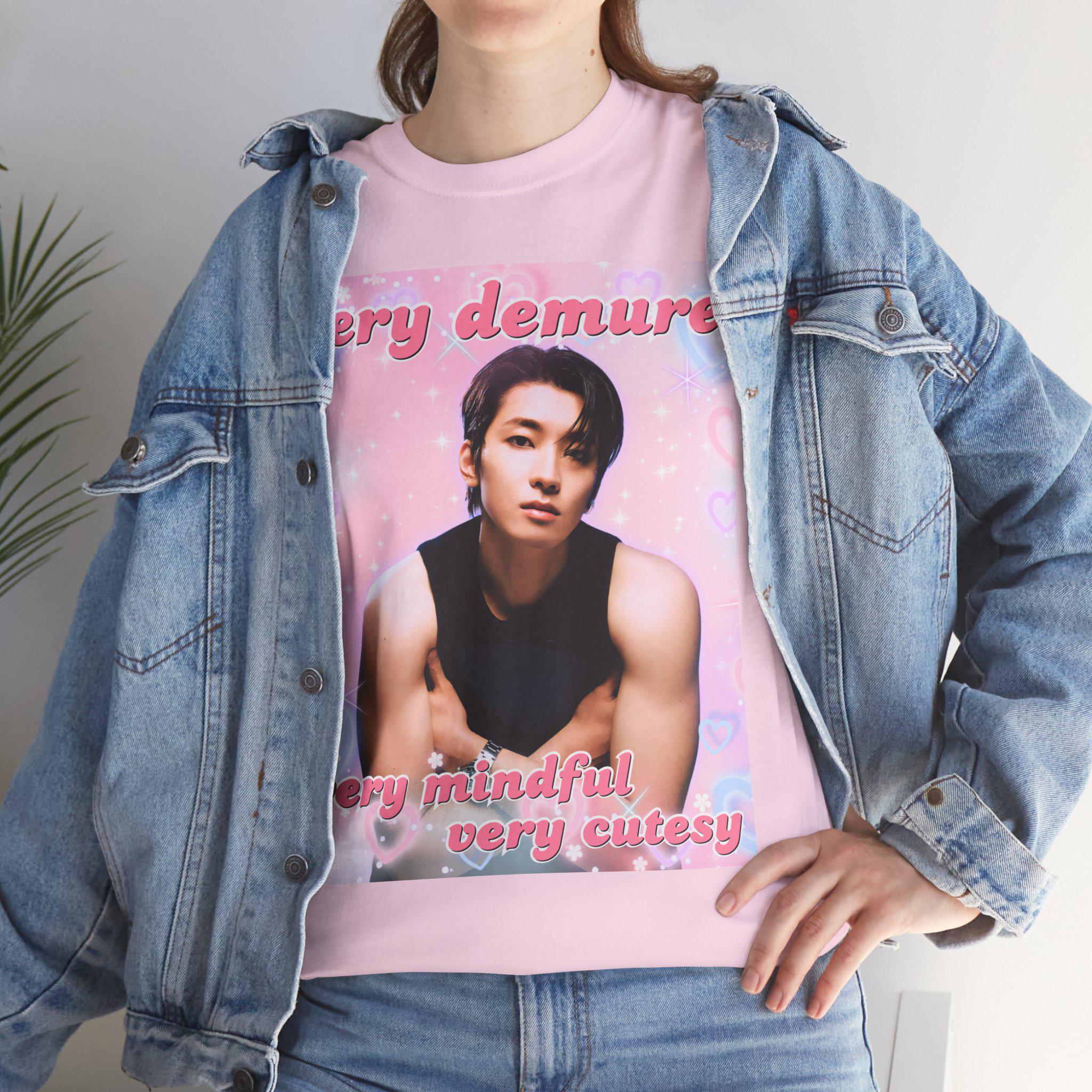 SVT Wonwoo Demure Kpop Shirt, Seventeen Members Tee, Seventeen 2024 ...