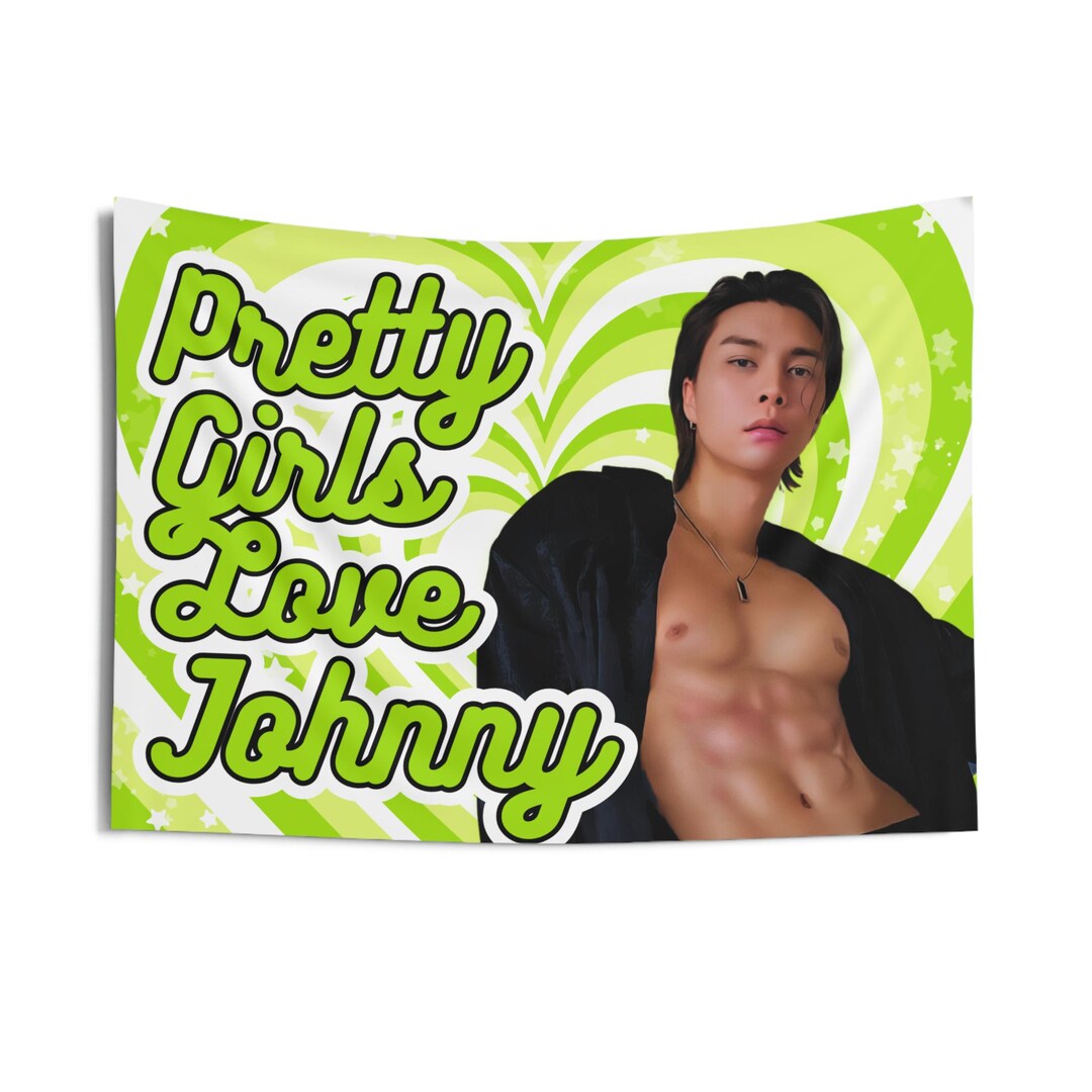Nct 127 Johnny Abs Pretty Girls Concert Banner, Nct 127 Tour 2025 Kpop ...