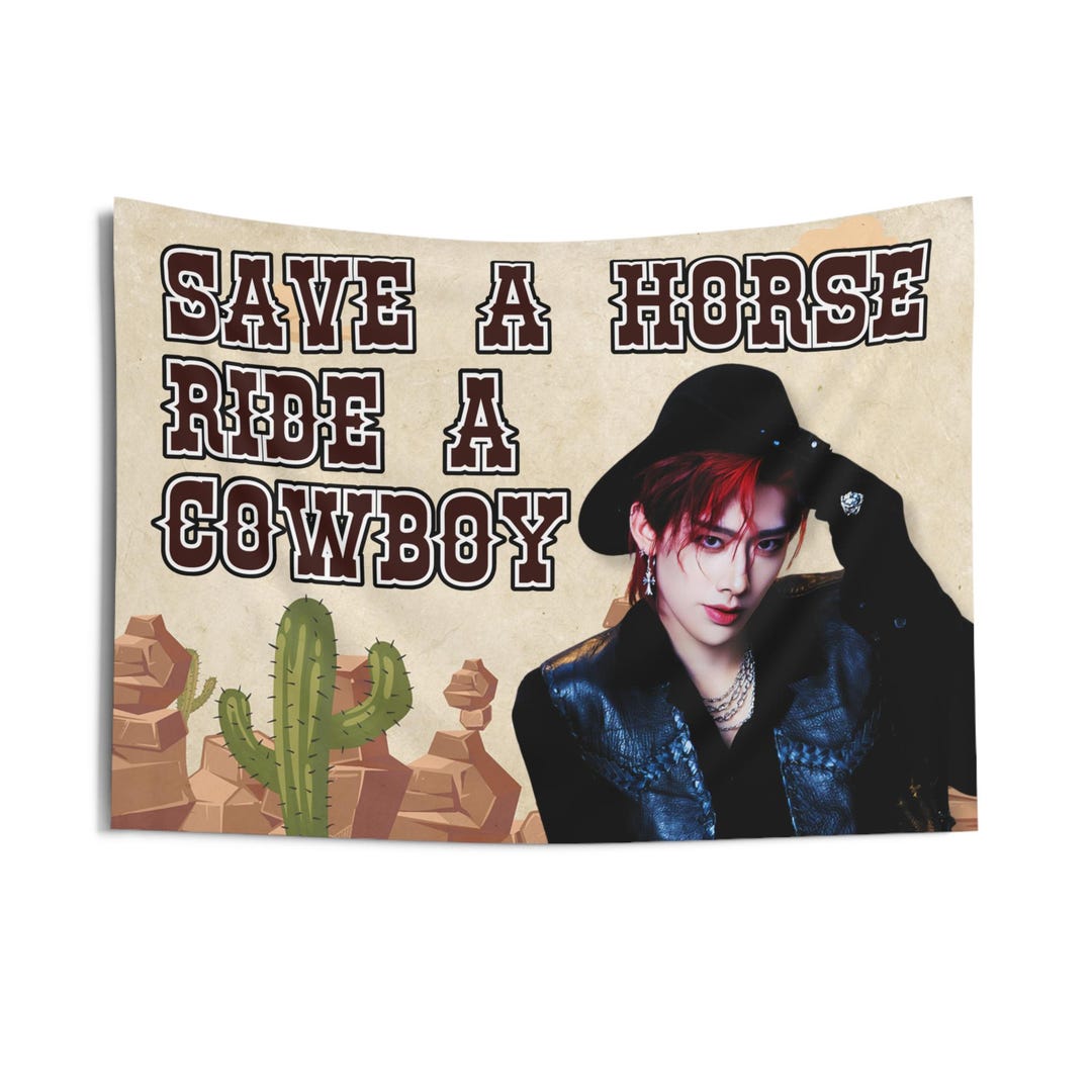 Zb1 Ricky Cowboy Concert Banner, Zerobaseone Members Kpop Flag, Zb1 ...