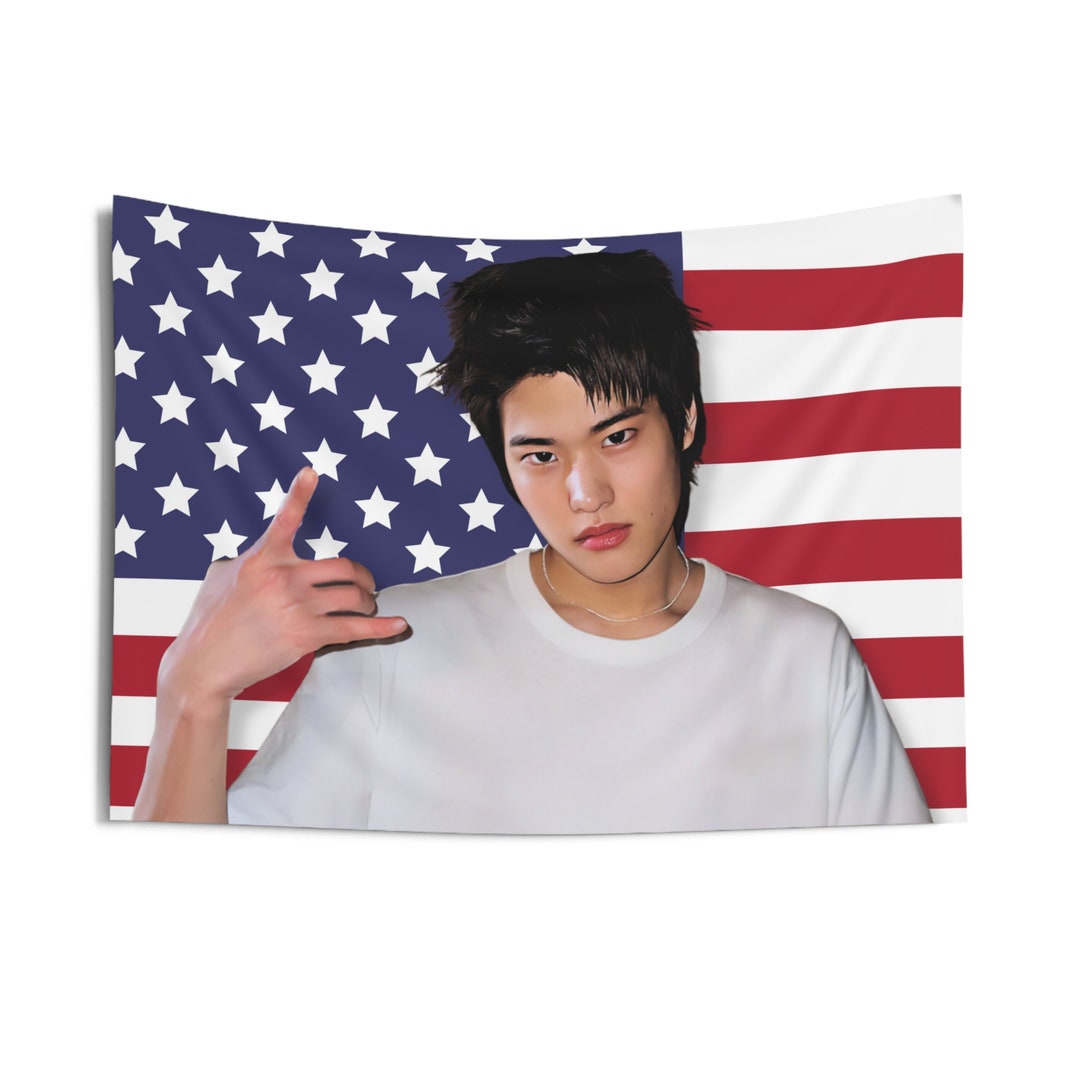 Riize Sohee Flag Banner, Riize Sohee American Flag Tapestry, Riize ...