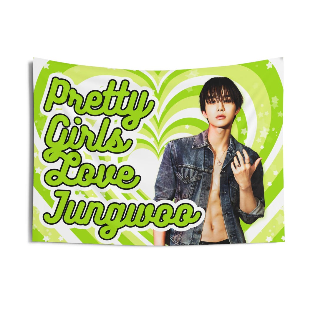 Nct 127 Jungwoo Abs Pretty Girls Concert Banner, Nct 127 Tour 2025 Kpop ...