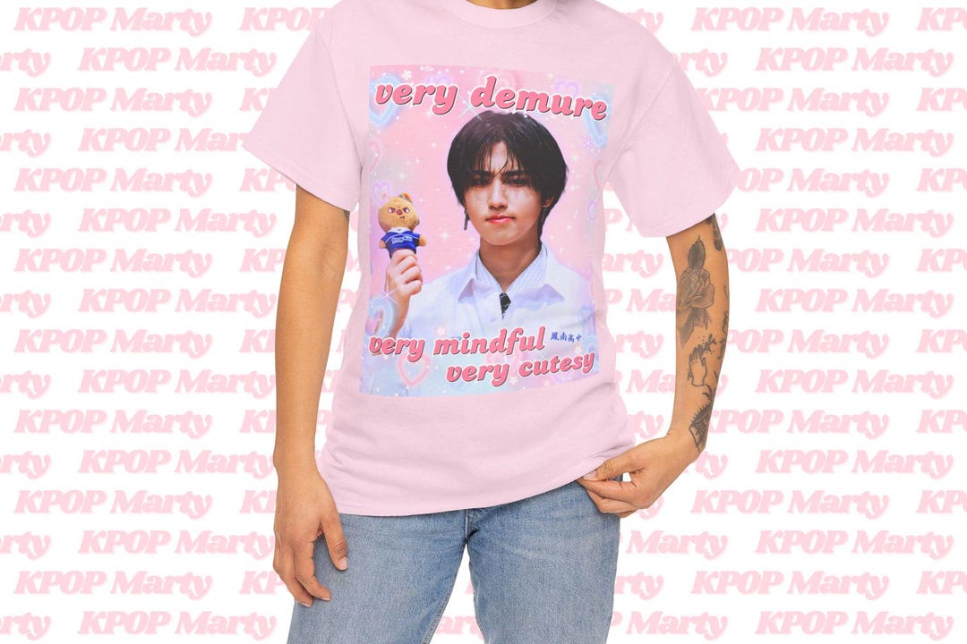 Skz Han Jisung Demure Kpop Shirt, Skz Members Shirt, Stray Kids Ate ...