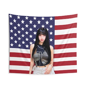 KISS of LIFE Natty Twitter America Flag, Kiof Kiss of Life Kpop Flag ...