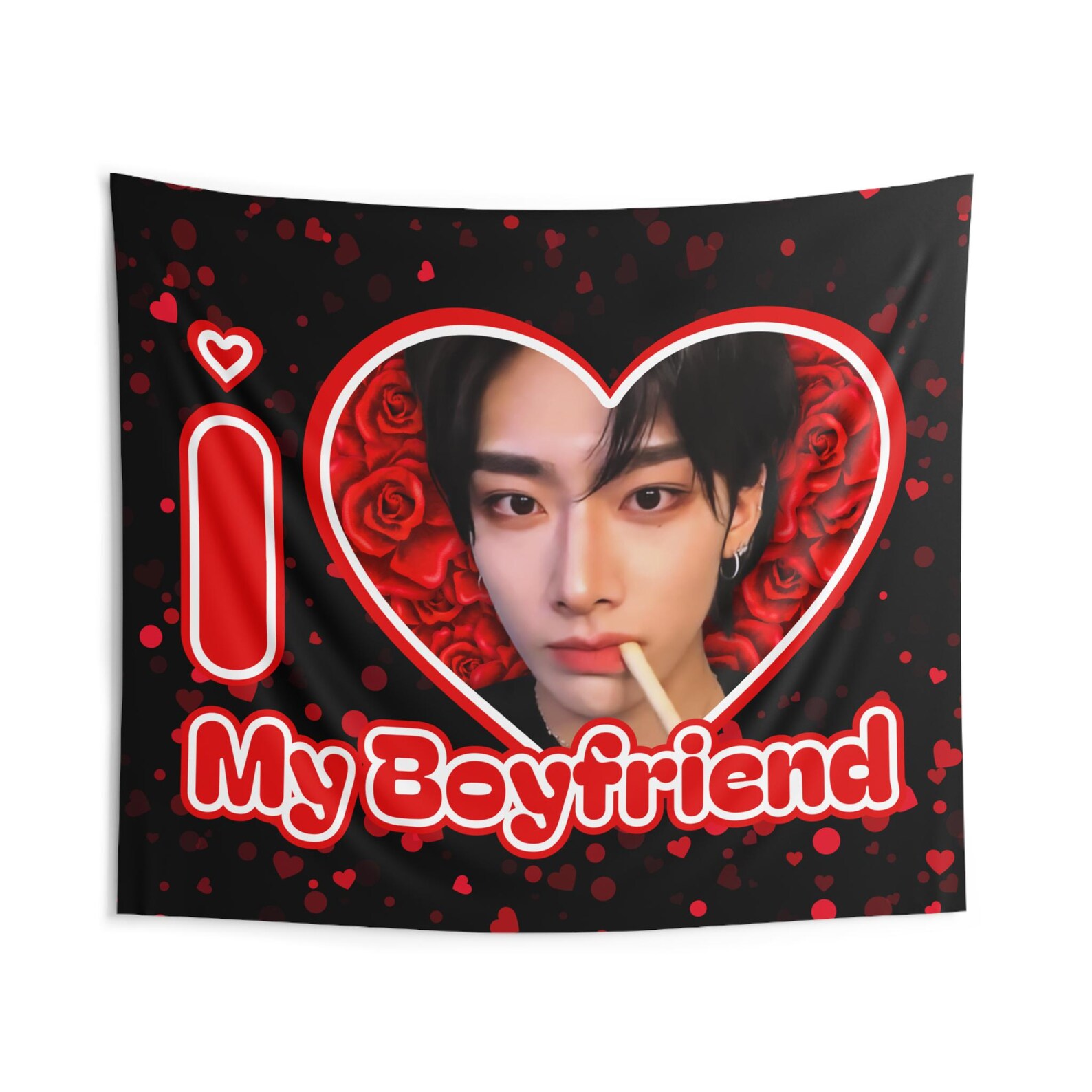 Zb1 Ricky Straw Cute Boyfriend Banner, Zerobaseone Members Kpop Flag ...