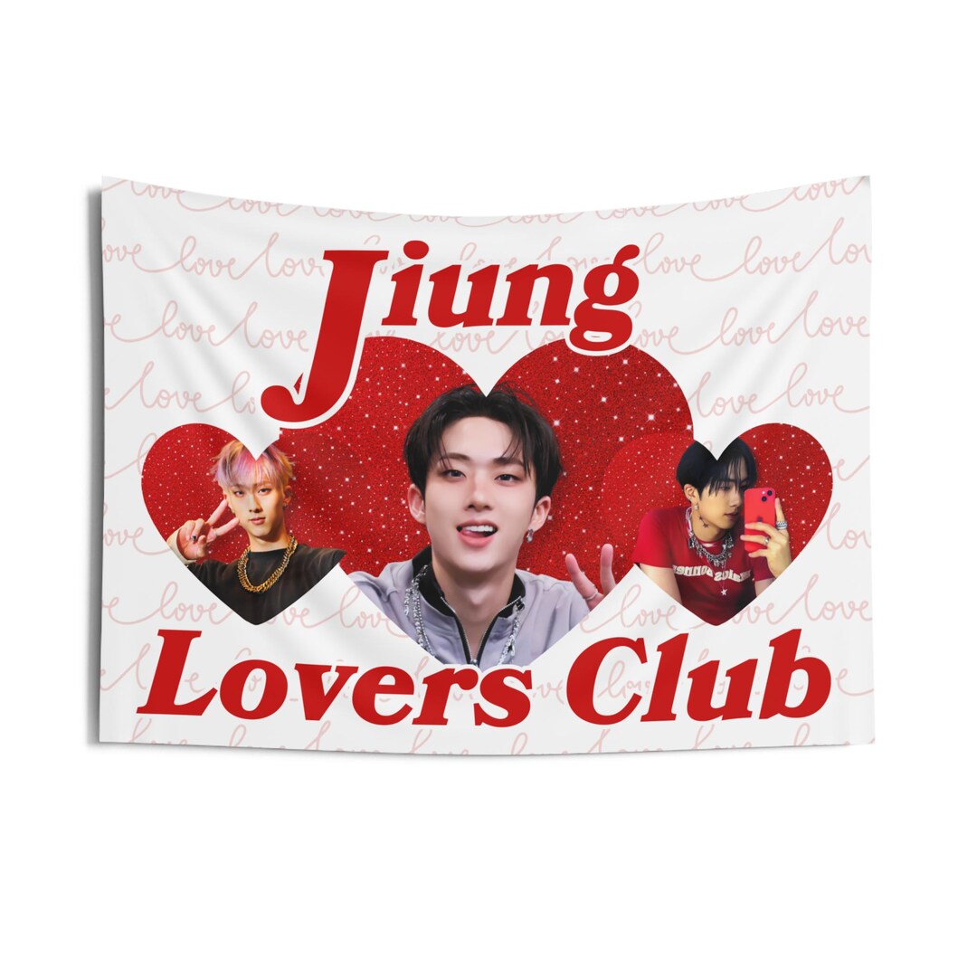 P1harmony Jiung Lovers Club Concert Banner, P1harmony Members Kpop Flag ...