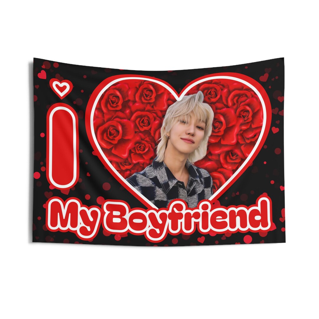 Svt The8 Minghao I Love My Boyfriend Banner, Seventeen Members Kpop ...