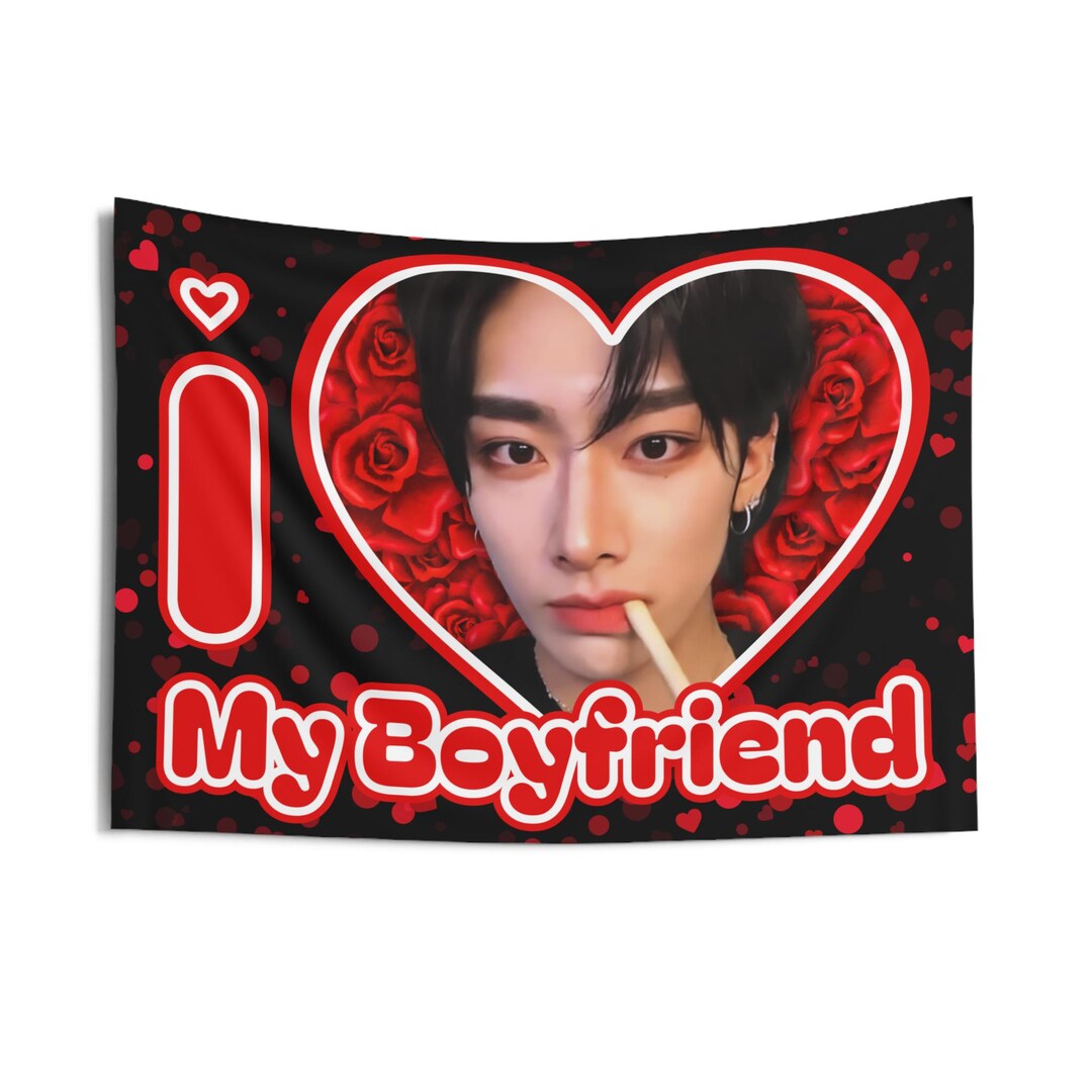 Zb1 Ricky Straw Cute Boyfriend Banner, Zerobaseone Members Kpop Flag ...