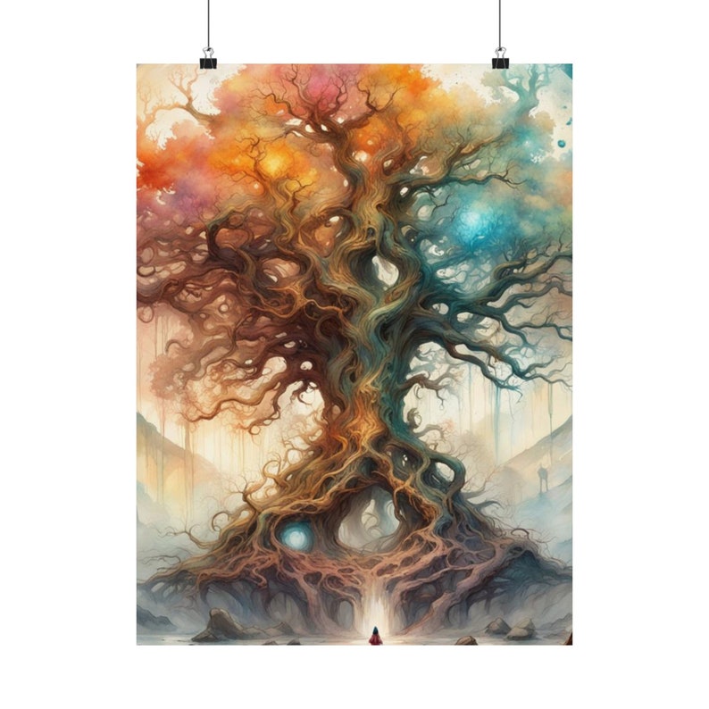 Tree of Life Matte Vertical Posters - Etsy