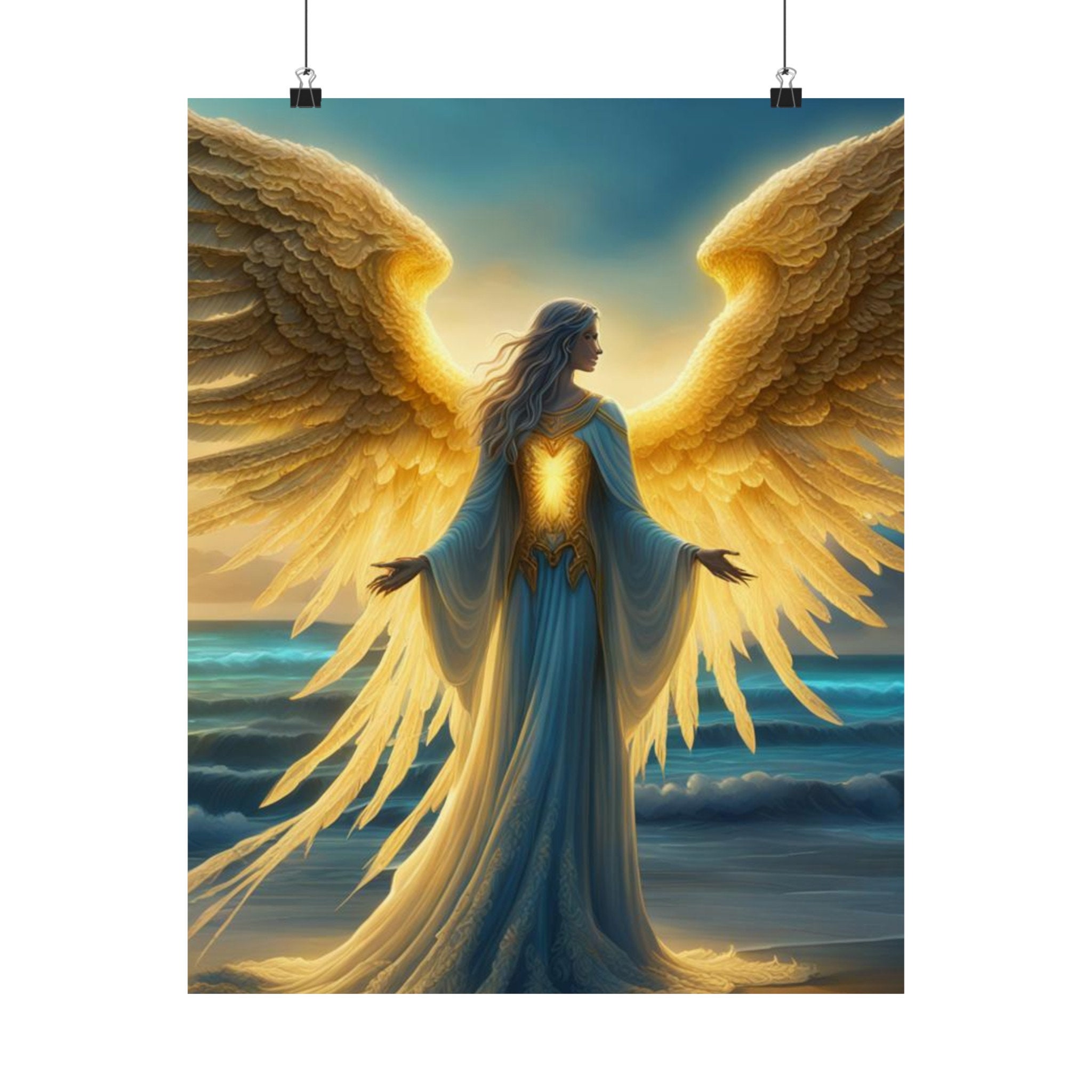 Angel Matte Vertical Poster - Etsy