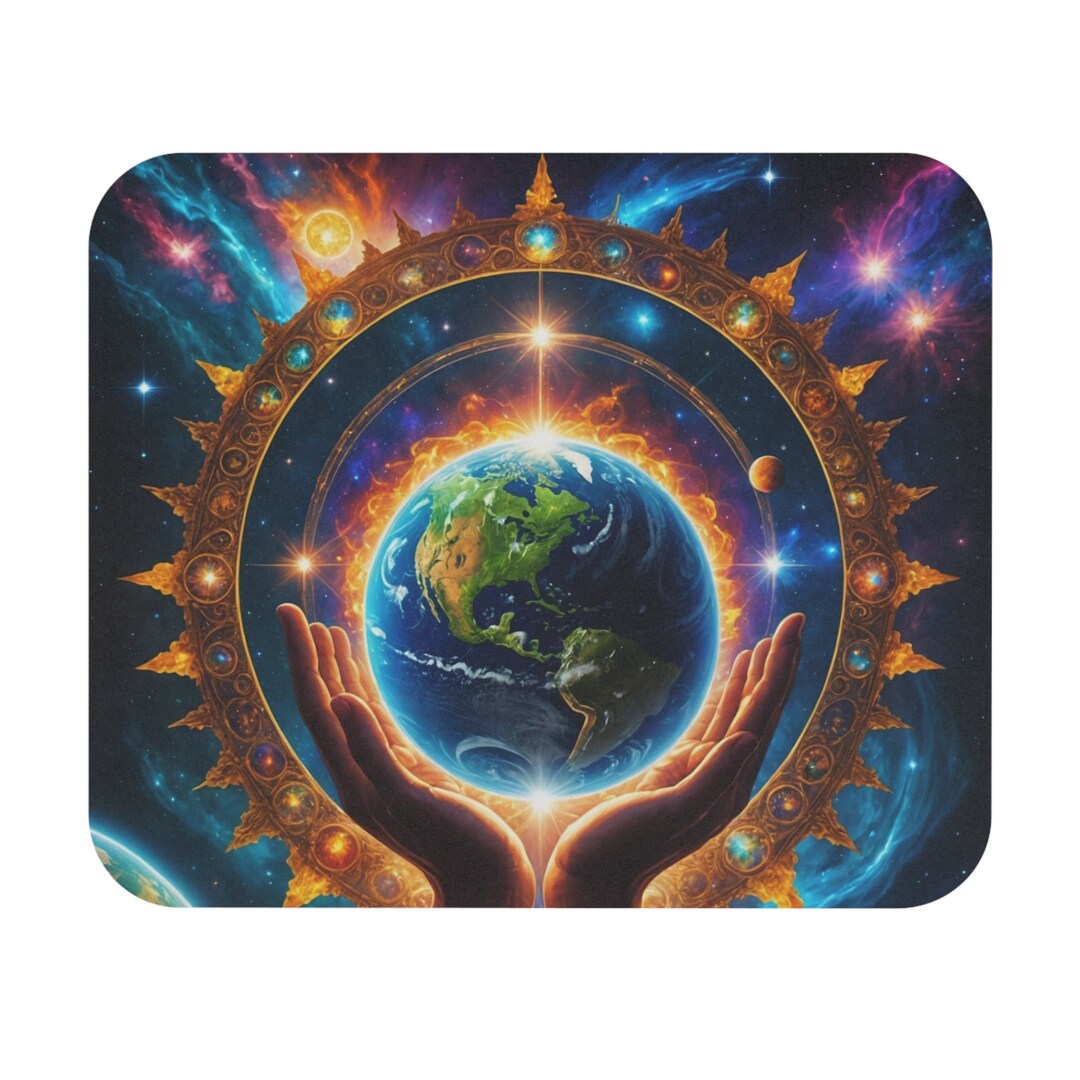 Love the Planet Mouse Pad rectangle - Etsy