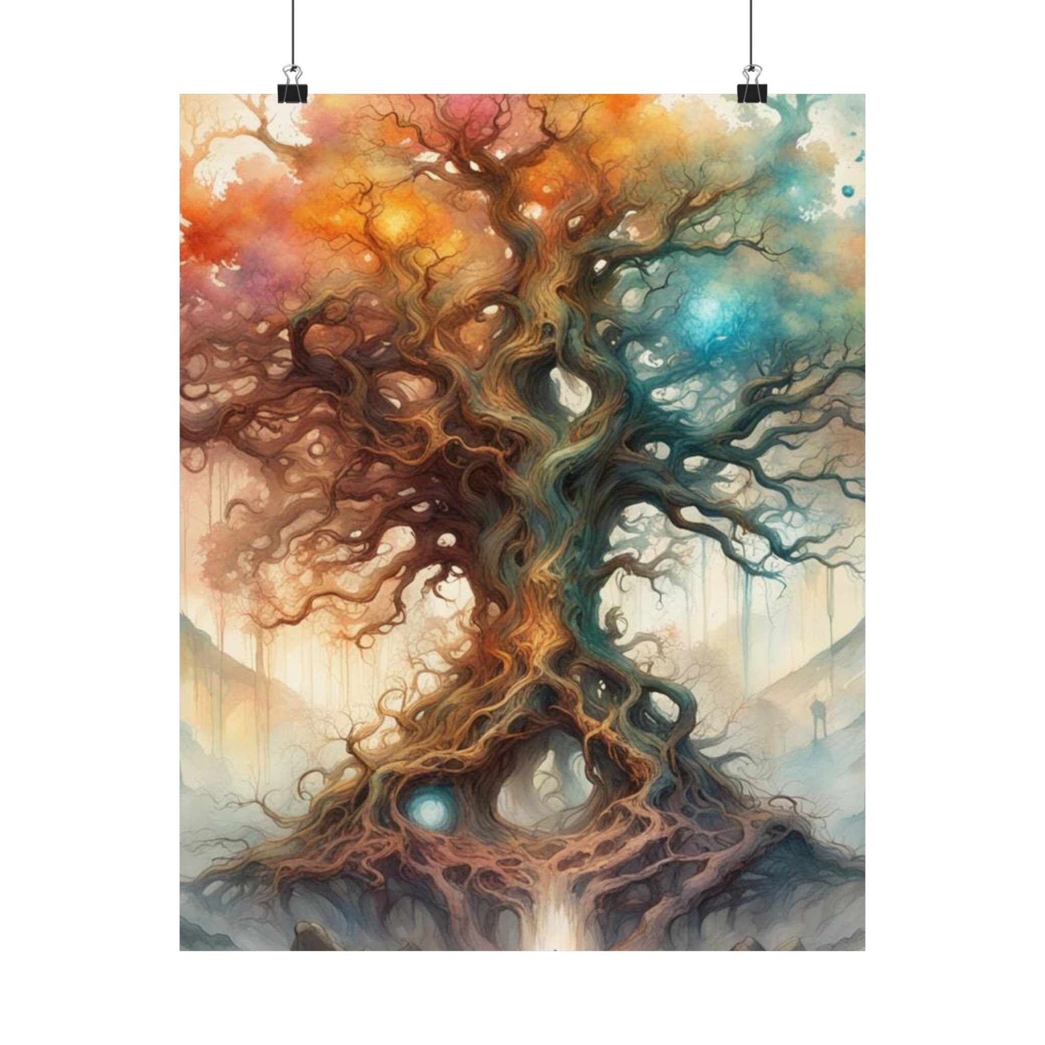 Tree of Life Matte Vertical Posters - Etsy