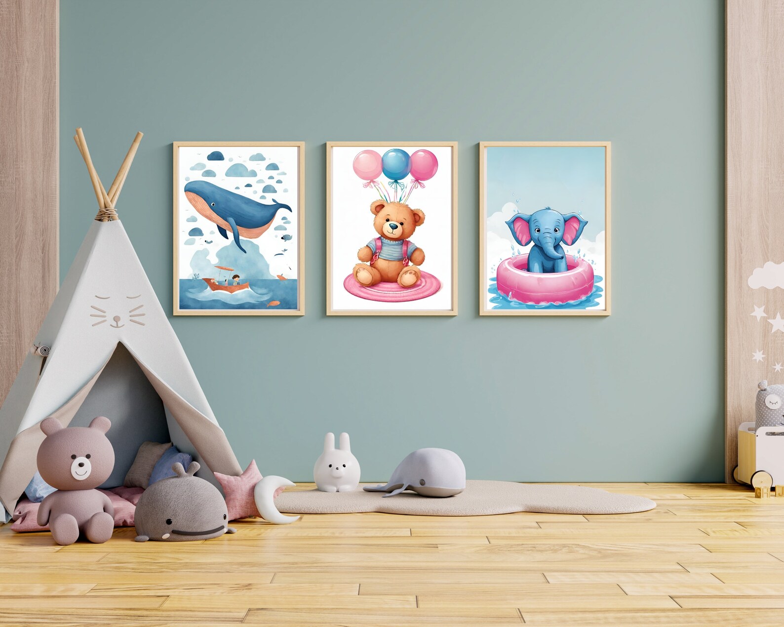 Kids Posters, Set of 14, Digital Download, Wall Art, Art Decor ...