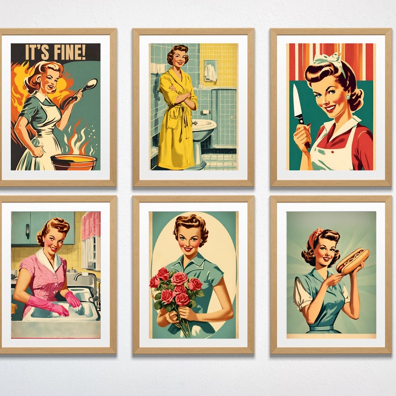 1950s Poster - Etsy