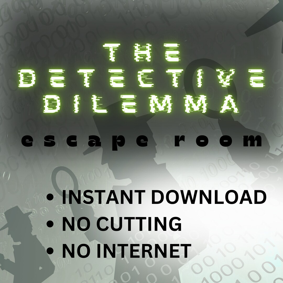The Detective's Dilemma: the Mystery of the Gold Machine Printable ...