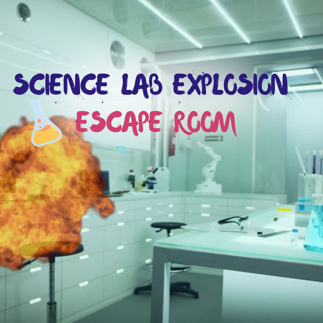 Science Lab Escape Room for Kids, Science Theme Party Game, DIY Escape Room, Escape Room for ...