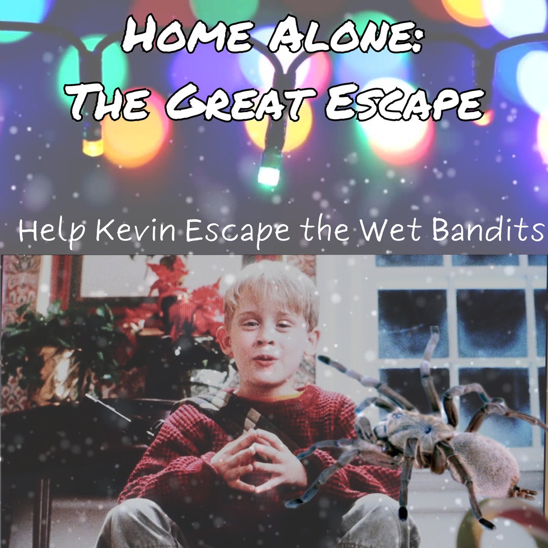 Home Alone the Great Escape Room, Printable Escape Room, Instant ...