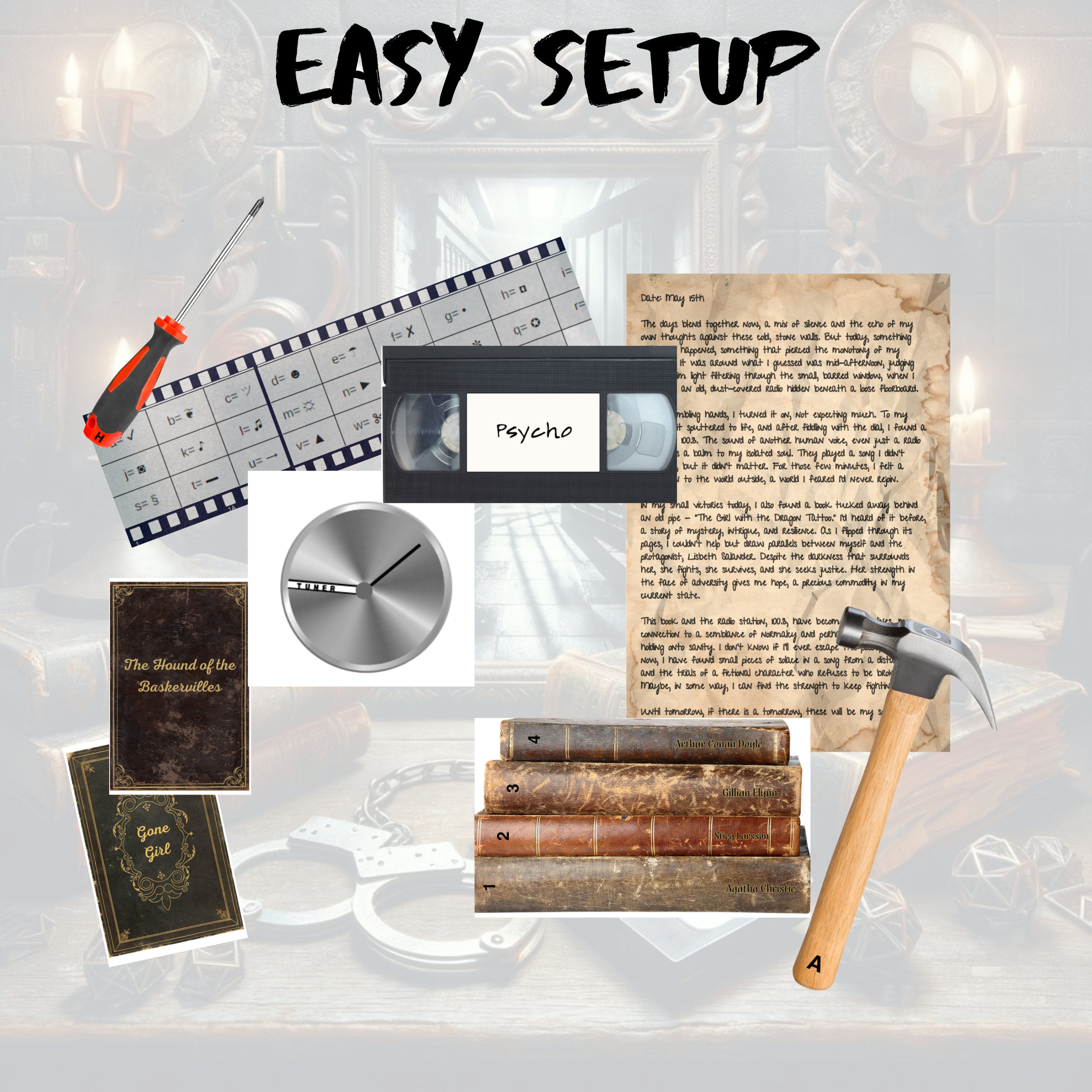 Escape the Shadows: the Basement Mystery Family-friendly Escape Room ...