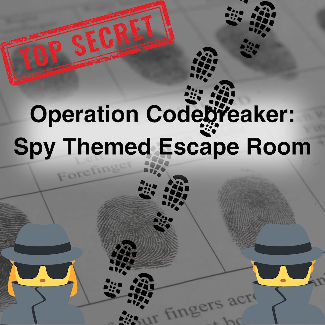Operation Code Breaker SPY THEMED Escape Room, Printable Escape Room ...
