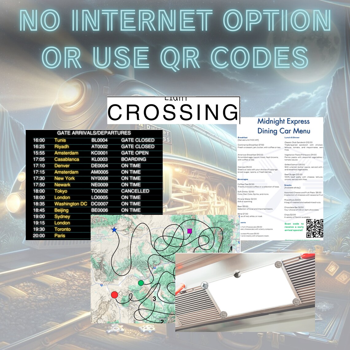 Midnight Express Runaway Train Escape Room Family Friendly Adventure ...