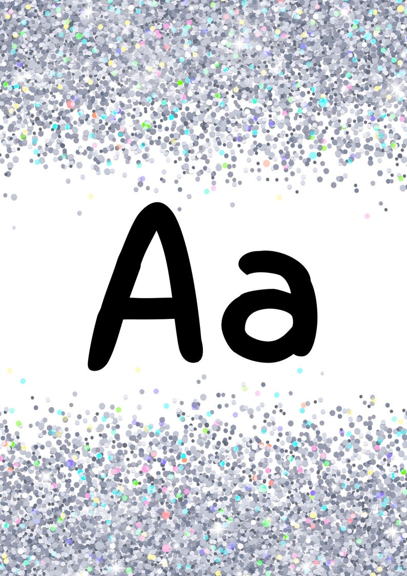 Printable Alphabet Posters, Classroom Decor, Educational Posters ...