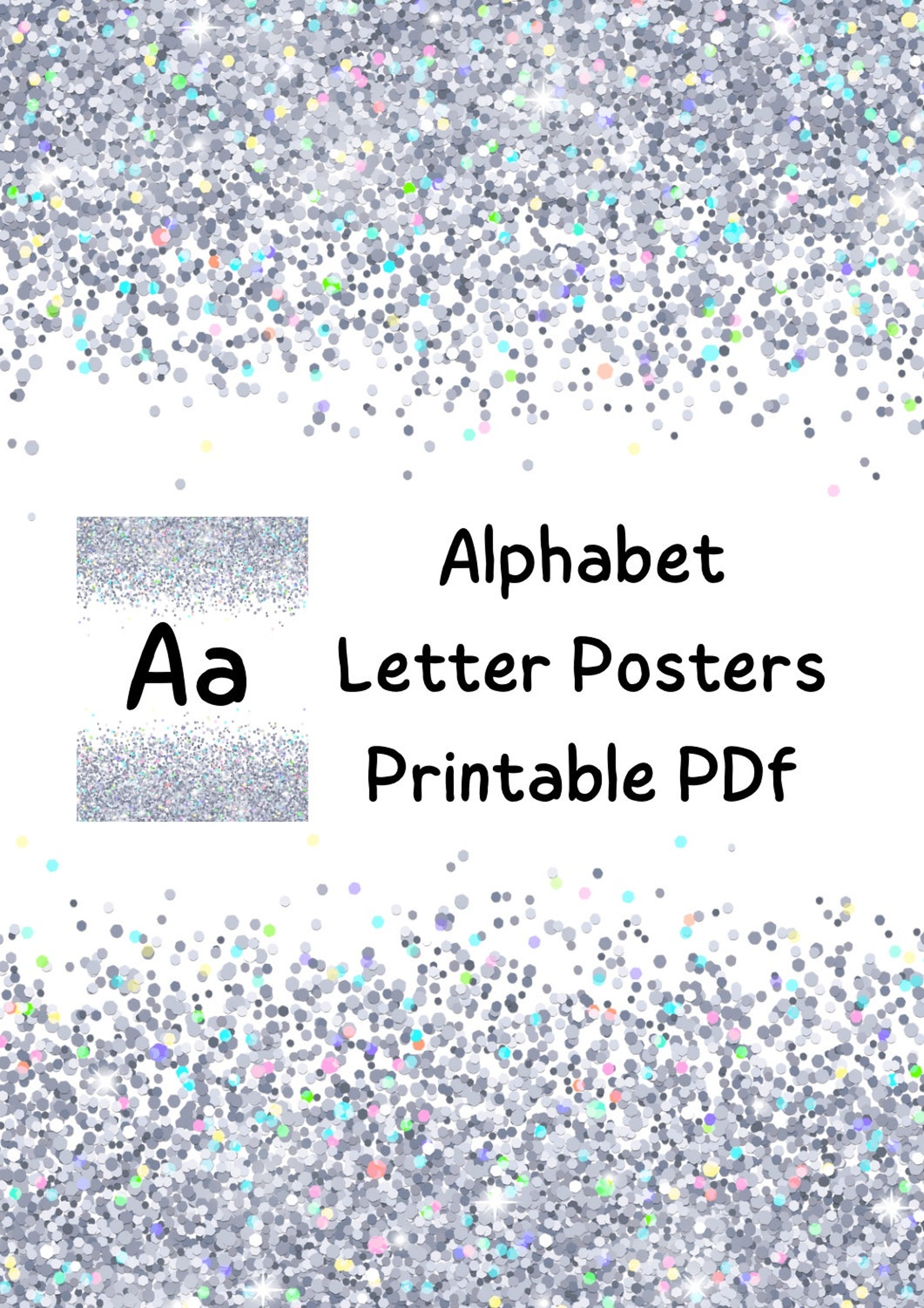 Printable Alphabet Posters, Classroom Decor, Educational Posters ...