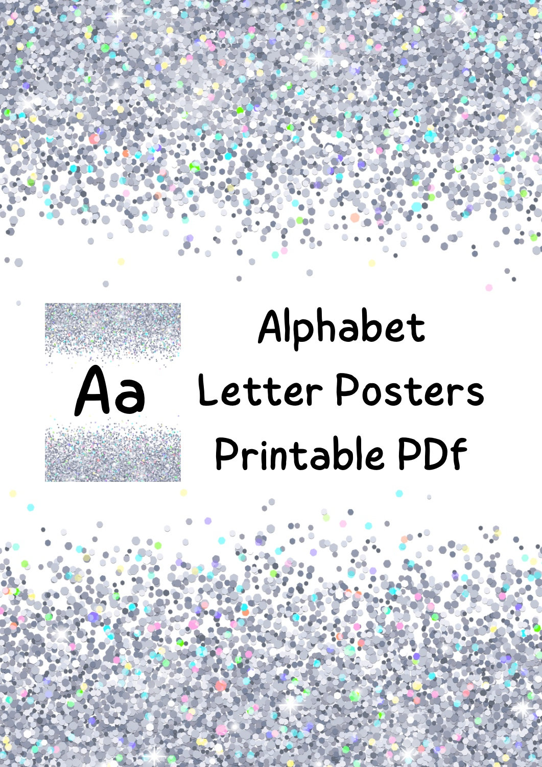Printable Alphabet Posters, Classroom Decor, Educational Posters ...