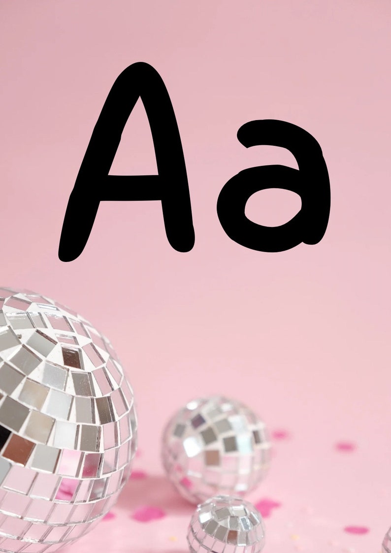 Printable Alphabet Posters, Classroom Decor, Letter Posters, Digital ...