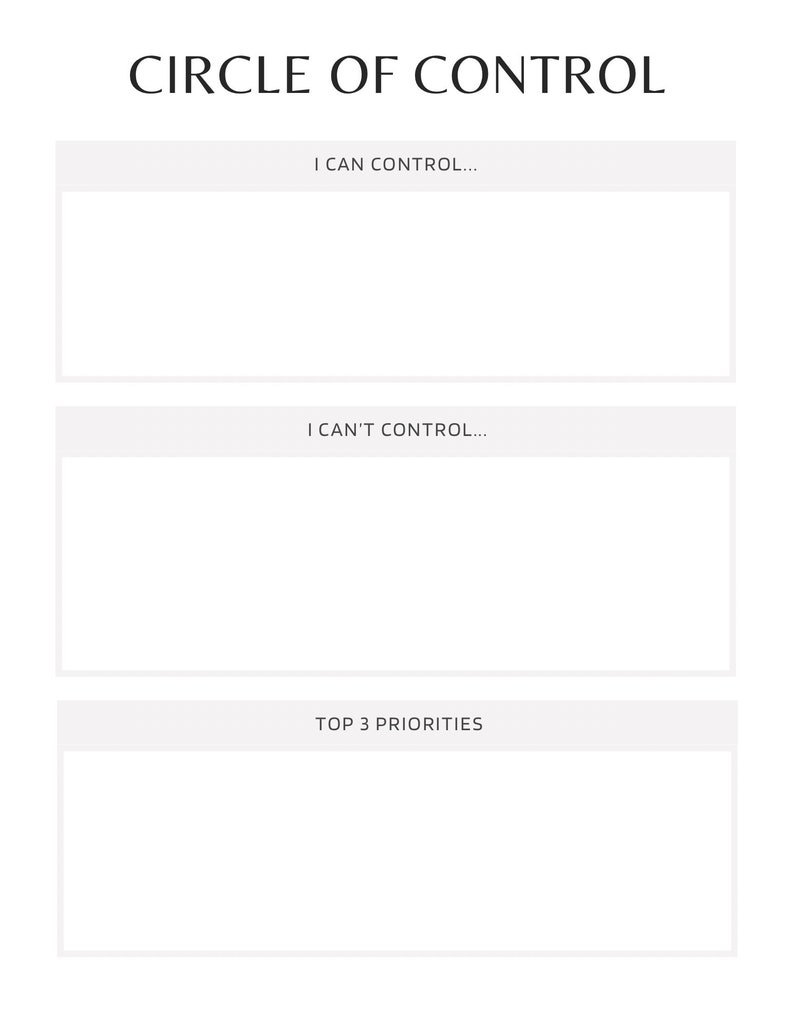 Printable Brain Dump Organizer, Anxiety Management, Prioritizing ...