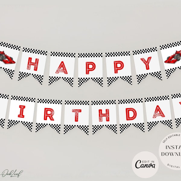 Car Birthday Banner - Etsy