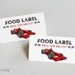 Editable Racing Car Food Label, Fast Car Birthday Party Food Tent Cards ...