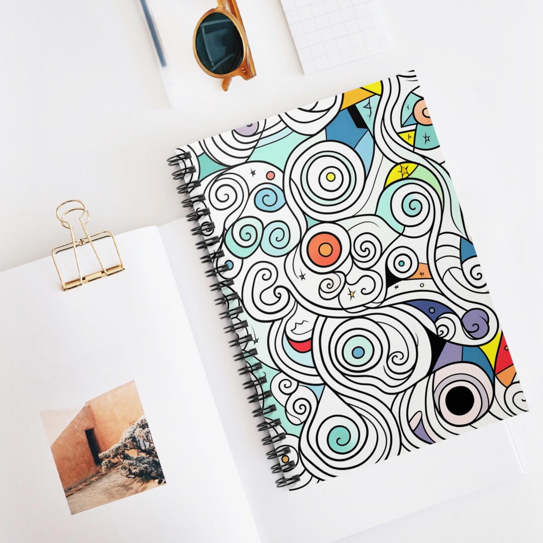 Spiral Notebook - Ruled Line, Journal, Poem Journal, Doodle Book, Notes ...