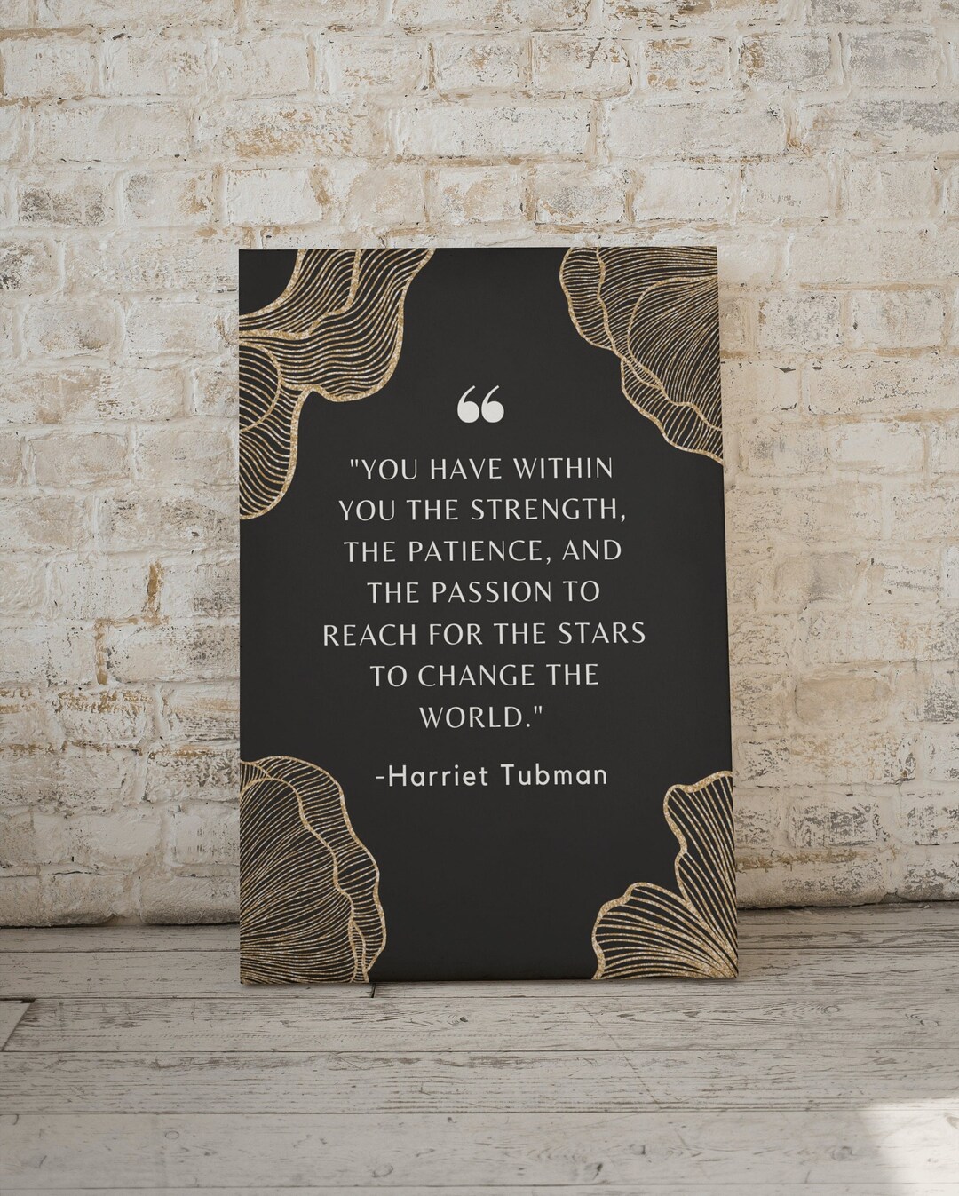 Harriet Tubman Quote Print Inspirational Print Wall Art Saying Print ...